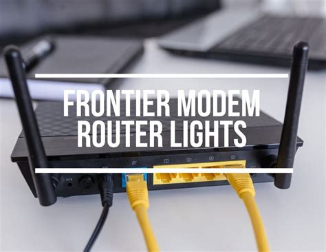 Frontier Modem Router Lights Meanings States Fixes Off