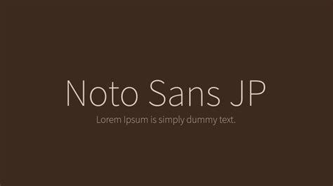 noto sans jp font download free for desktop and webfont