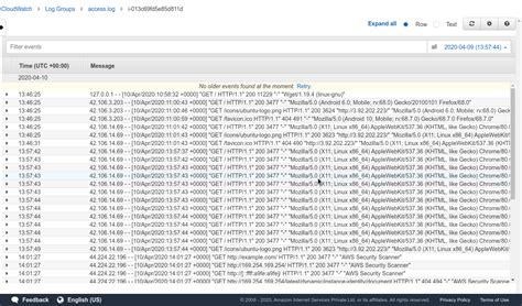 View Aws Cloudwatch Custom Logs Of An Instance