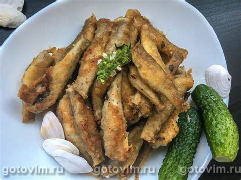 Жареные бычки по одесски Рецепт с фото