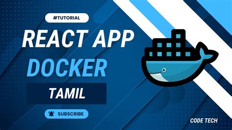 Deploying A React App To Docker In Tamil Docker In Tamil Youtube