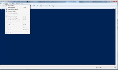 How Does One Start The Powershell Ise With No File Open Super User