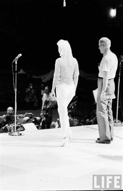 Candid Photos Of Marilyn Monroe At Madison Square Garden During
