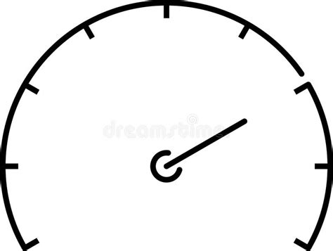 Colorful Speedometer Icons Set Tachometer Icon Isolated Performance Indicator Sign Car Speed