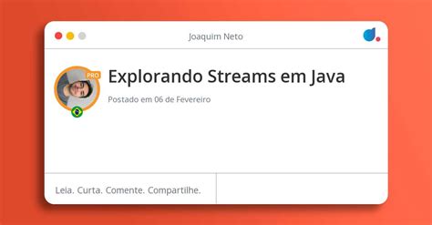 Explorando Streams Em Java