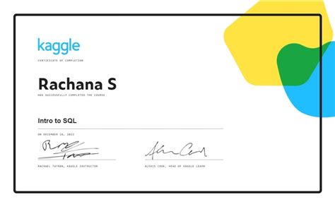 Onlinecertification Introduction Sql Kaggle Learningeveryday