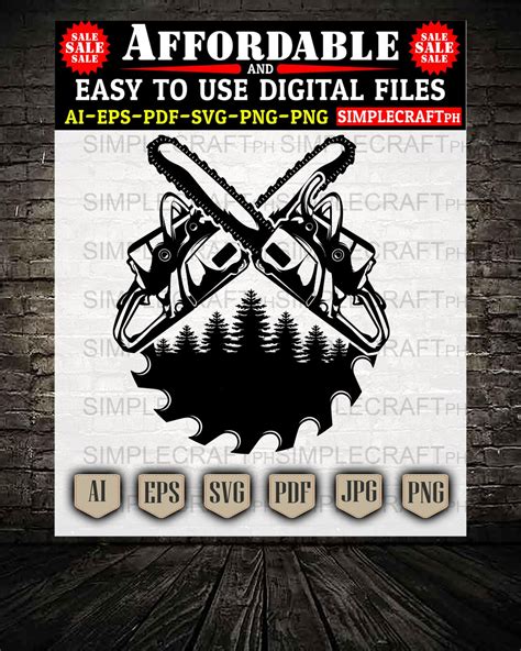 Tree Trimmer Sawmill Svg Lumberjack Svg Wood Saw Blade Svg Logger Wood Blade Svg
