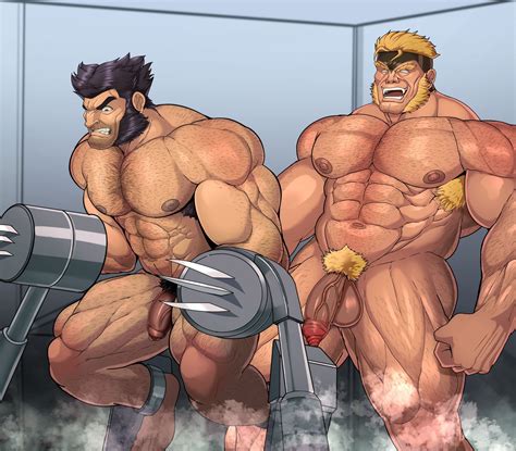 Rule 34 Balls Bara Big Balls Big Penis Claws Facial Hair Flaccid Male