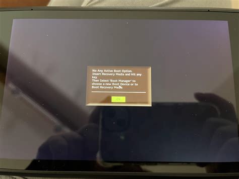 Dualboot Deck Says No Bootable Device Found After Update Rsteamdeck