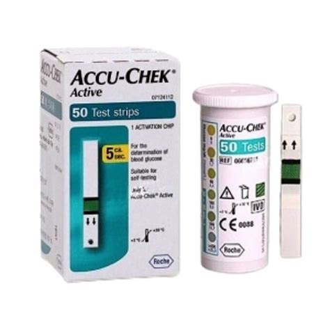 Jual ACCU CHEK ACTIVE STRIP Isi 50 Shopee Indonesia