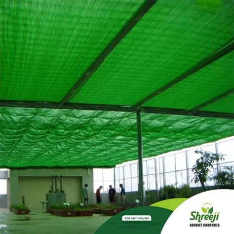 Sun Shade Net Color Green At Best Price In Vapi Shreeji Agronet Industries