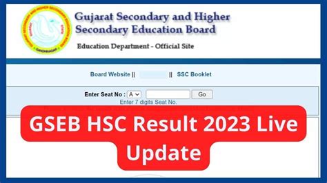 Gseb Hsc Result 2023 પરિણામ Out Live Updates 73 27 Percent Pass Get Gujarat 12th Commerce