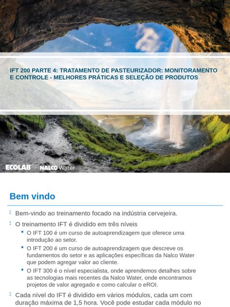 Brew Ift 200 Módulo 2 4 Tratamento De Pasteurizador Monitoramento E