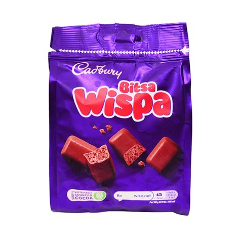 Cadbury Bites Wispa Choco Mini Bars 110g Sehatmund Online Medicine