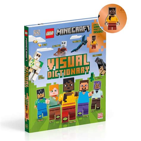 Lego Minecraft Visual Dictionary Makena Sera La Minifig Exclusive
