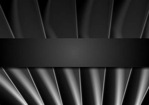 Premium Vector Dark Abstract Monochrome Vector Background