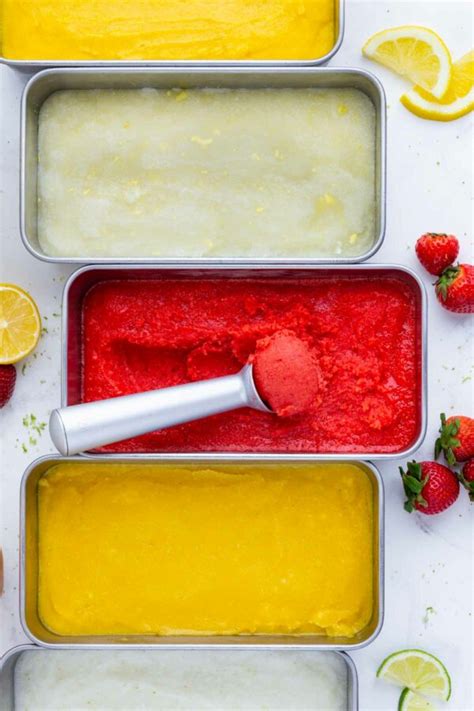 Sherbet Vs Sorbet Whats The Difference Evolving Table