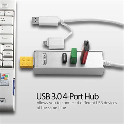 Usb Port Hub With Otg Adapter