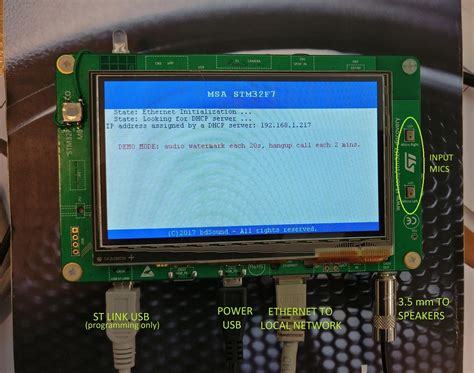 S2c On Stm32f7 Discovery Setup Assembly Bdsupport Bdsound Support