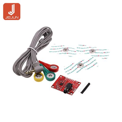 Ecg Module AD Ecg Measurement Pulse Heart Ecg Monitoring Sensor Module Kit For Arduino Diy