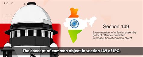 The Concept Of Common Object In Section 149 Of Ipc