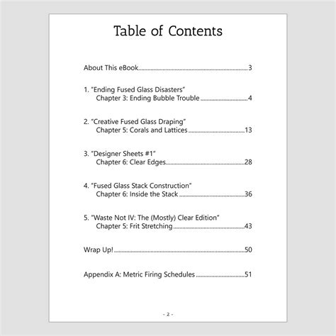 Fused Glass Ebook Sampler Fusing Factory