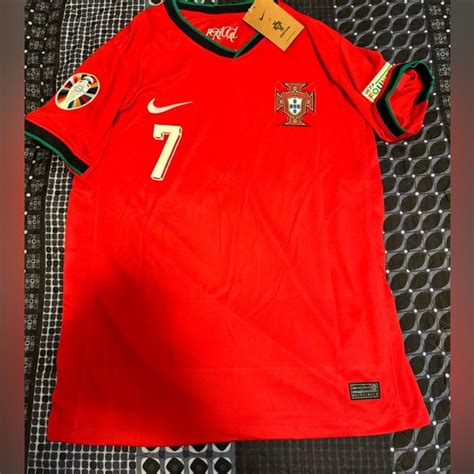 Nike Shirts Cr7 Cristiano Ronaldo Portugal Nike Soccer Jersey Brand