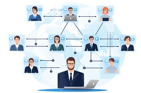 Premium Photo Business Process And Workflow Automation With Flowchart