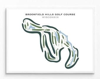 Brookfield Wi Map Etsy