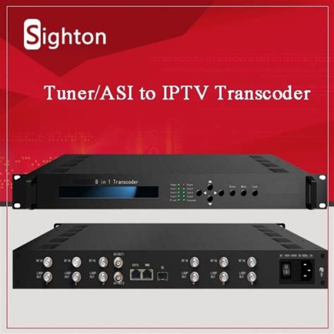 Iptv System Low Bitrate Ip Streaming H 264 To Mpeg 2 Converter High