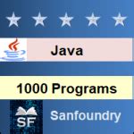 Java Programming Examples Sanfoundry