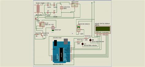 Smart Irrigation System Project Using Moisture Sensor Circuits Gallery