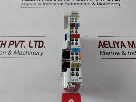 Wago 750 628 Bus Extension Coupler Module Aeliya Marine