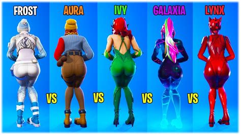 Top 100 Female Fortnite Skins Shaking Their Bodys 🍑😍 ️ Youtube