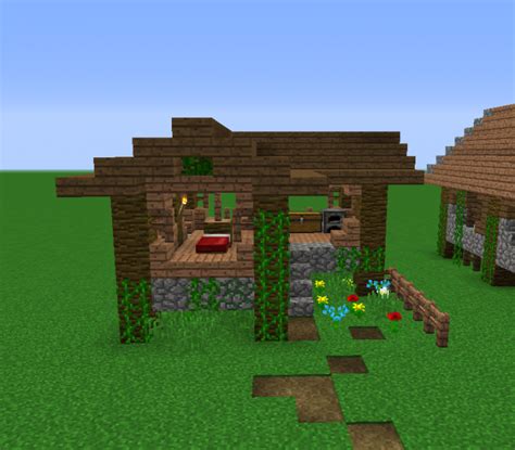 Jungle House 1 Blueprints For Minecraft Houses Castles Towers And