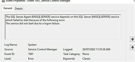 Mssql Server Agent Fails To Start Databases And Queries Spiceworks Community