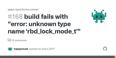 Build Fails With Error Unknown Type Name ‘rbdlockmodet · Issue 168 · Open Iscsitcmu