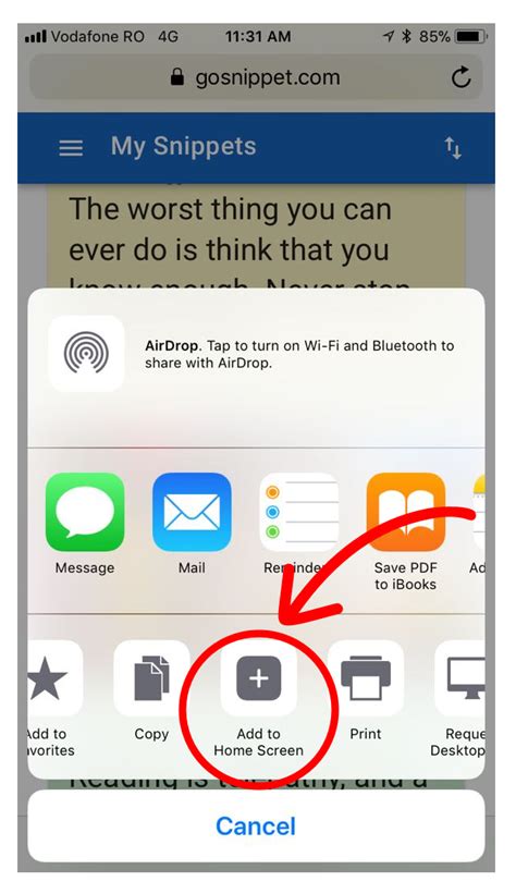 How To Use Snippet On Your Mobile Phone Snippet