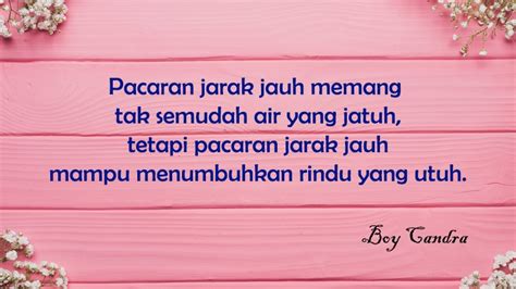 Kata Kata Romantis Untuk Pacar Yang Menyentuh Hati