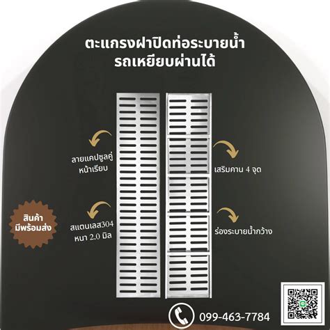 ตะแกรงฝา ตะแกรงฝาครอบสแตนเลสและรางระบายน้ำสแตนเลส Sus 304