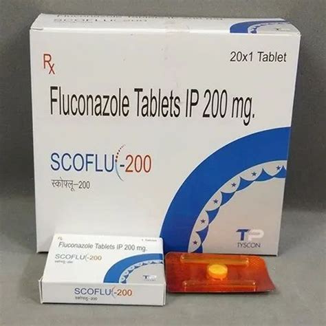 Tyscon Fluconazole Tablet X Tablets Packaging Type Box At Rs Strip In Kolkata
