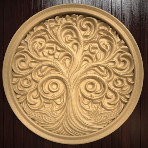 CNC Router Carving File STL File For Cnc Instant Download Vcarve Aspire Easel File