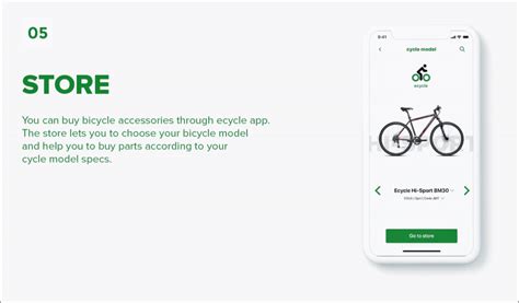 Ecycle The Bicycle Renting App Behance