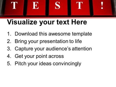 Online Test Education PowerPoint Templates Ppt Backgrounds For Slides