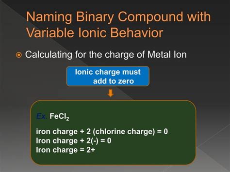 BINARY IONIC COMPOUND Pptx