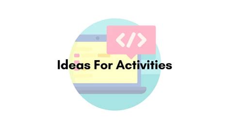 Ideas For Activities To Teach Coding And Computer Science Ppt