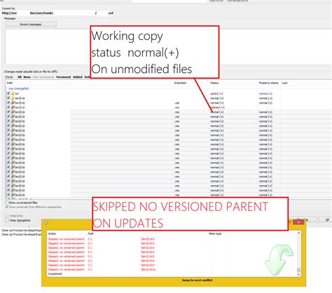 Svn Are Server Side Folder Renames Moves Known To Create Broken Working Copies In Subversion