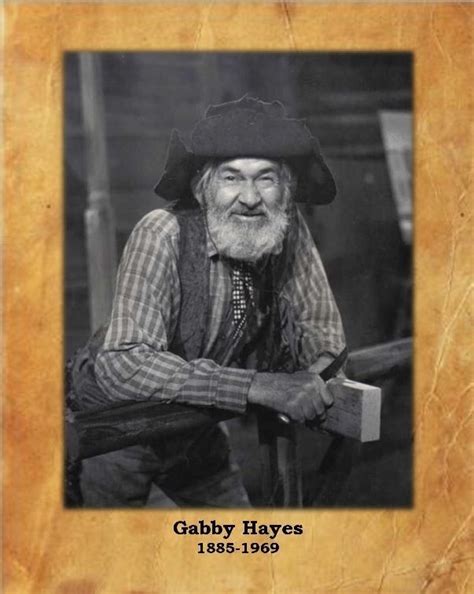 Gabby Hayes 8x10 Photo He Starred With John Wayne Roy Rogers Randolf