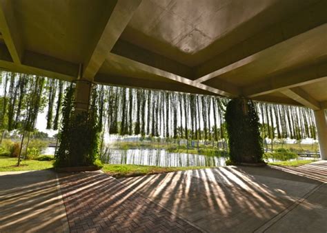 Green Canopy By Garis Architects Spans A Community Centre