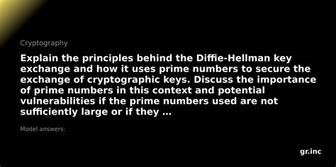 Explain The Principles Behind The Diffie Hellman General Reasoning